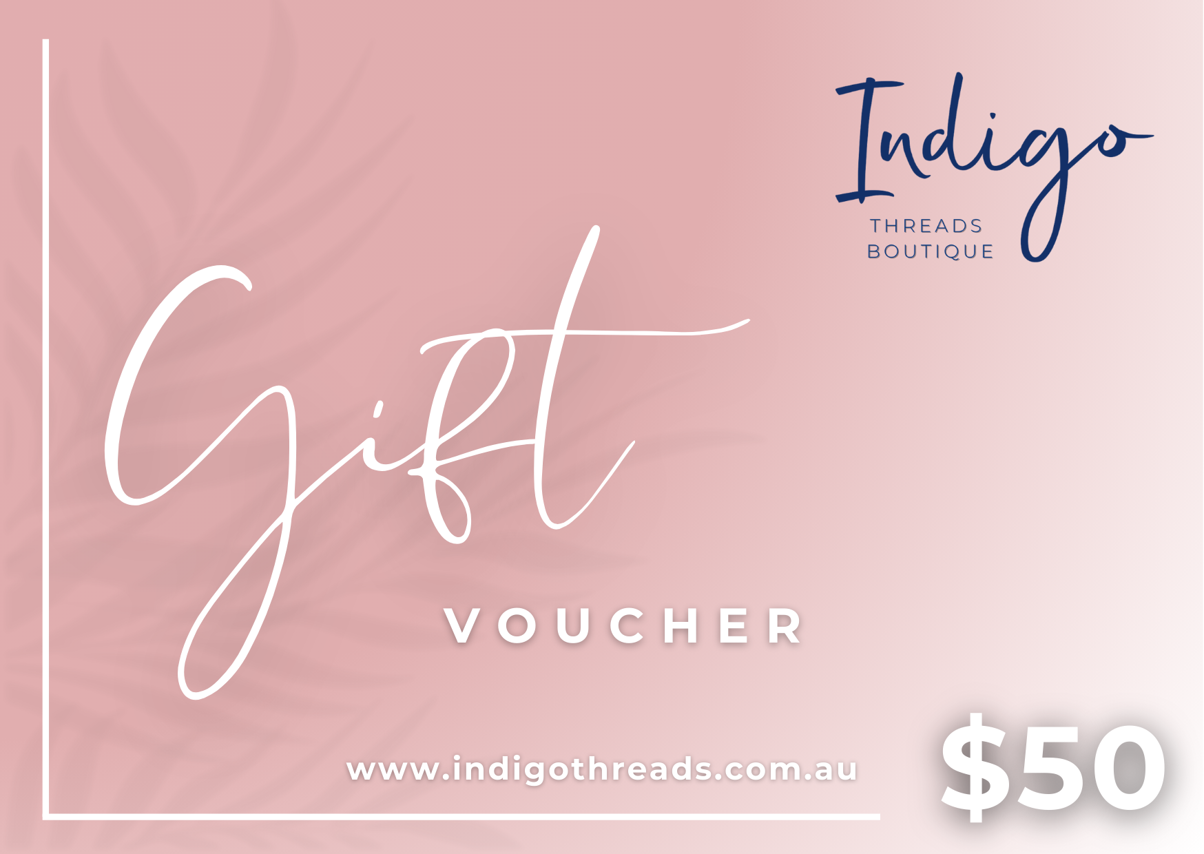 Gift Vouchers | Indigo Threads